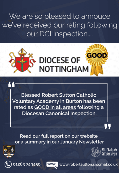 Blessed Robert Sutton Catholic Voluntary Academy - Burton upon Trent